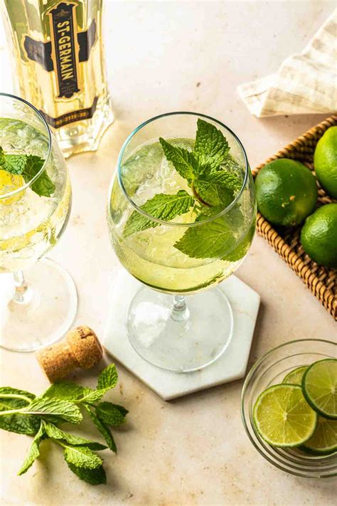 Hugo Spritz Elderflower Spritz Another Cocktail Blog