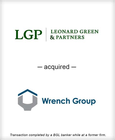 Acquisition Of Wrench Group Bgl