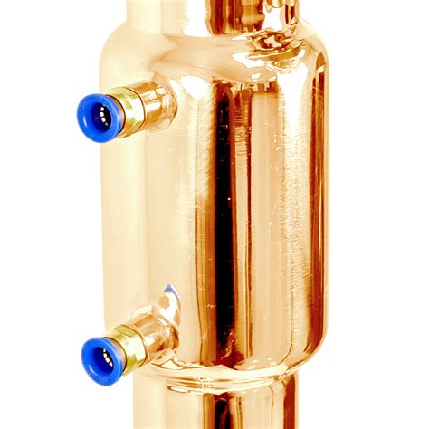 Copper 3 Tri Clover Reflux Column Tower