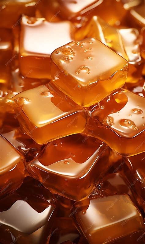 Premium Photo Confectionery Photo Caramel Chew Candy Store Showcase Extreme Close Up Standard