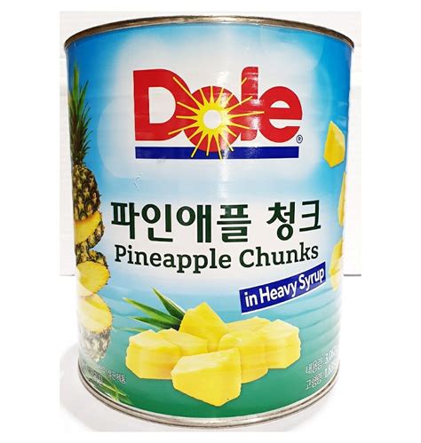 돌 파인애플 캔 청크 3k 통조림과일 수입통조림 과일깡통 파인애플통조림 깡통과일 티몬