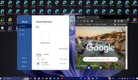 how to split screen horizontally in windows with one monitor
