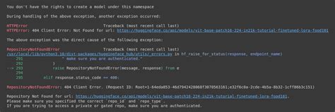 Google Vit Base Patch Issue With Uploading Model Check Points To The Hub For Google Vit