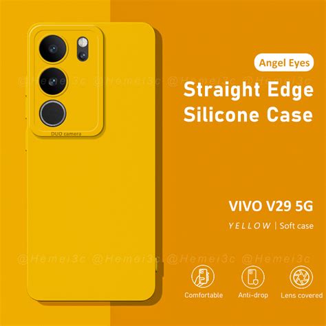For Vivo V G Casing Square Side Soft Tpu Phone Case Cover Shopee Philippines