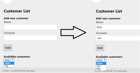 Updating Collection In Partial View From Main View Using Unobtrusive Ajax Call In Aspnet
