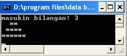 Program Membuat Segitiga Dalam Bahasa C