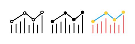 Graph Icon In Trendy Flat Style Isolated On Grey Background Chart Bar Symbol For Your Web Site