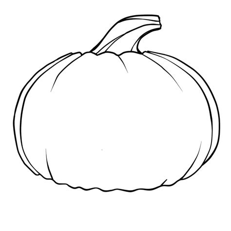 Download High Quality Pumpkin Clipart Black And White Coloring