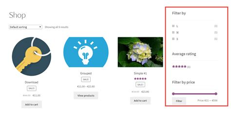 Woocommerce How To Enable Product Filters Ie Ajax Filters