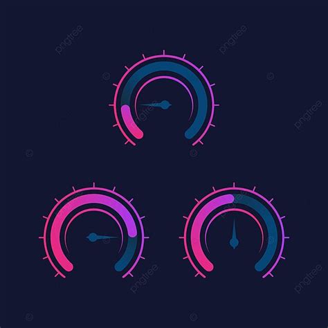 Speedometer Icon For Auto Logo Vector Illustration Test Performance
