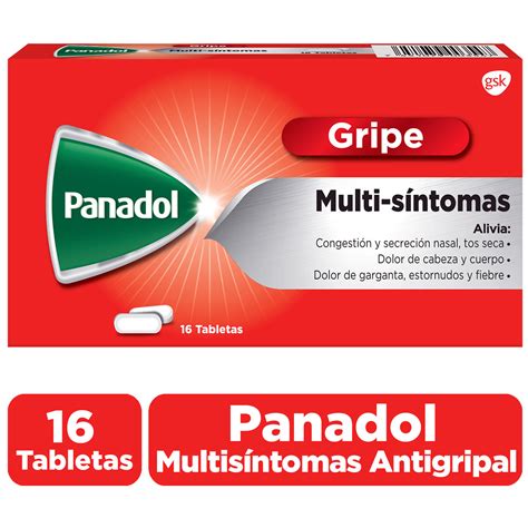 Antigripal Adulto Multisintomas Tableta Panadol Auto Mercado