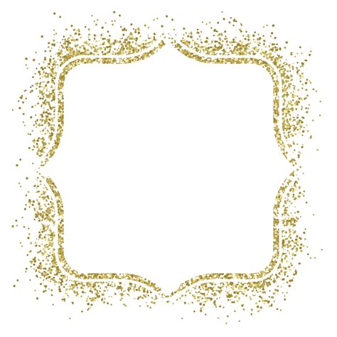 Golden Background Vector Background Clipart Png Glitter Frame Porn
