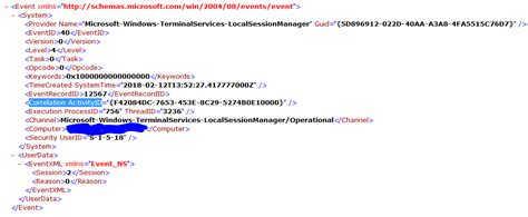 Show Event Log Xml Parameters In Powershell Script Stack Overflow