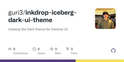 GitHub Guri Inkdrop Iceberg Dark Ui Theme Iceberg Like Dark Theme For Inkdrop UI