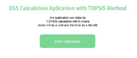 simple excel based topsis program display download scientific diagram