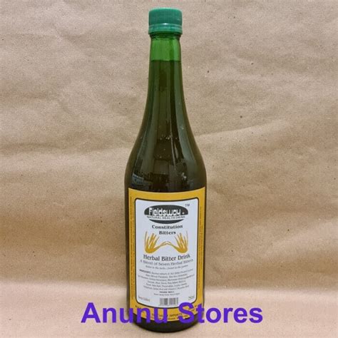 Herbal Bitters And Mixtures
