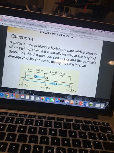 solved a particle moves along a horizontal path with a