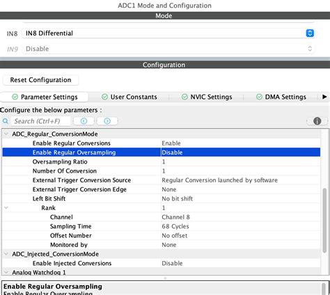 Solved Adc Differential Mode Reading Incorrect Stmicroelectronics