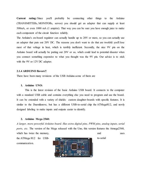 Automatic Water Dispenser Arduino Docx