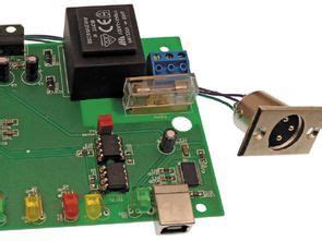 ATmega DMX Scanner Electronics Projects Circuits