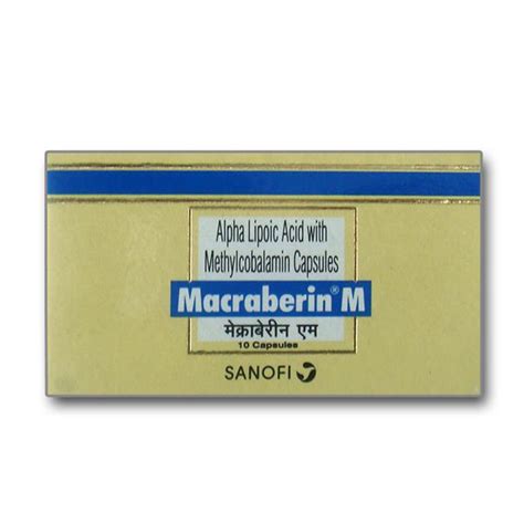 Buy Macraberin M Capsule 10 Cap Online At The Best Price Sastasundar