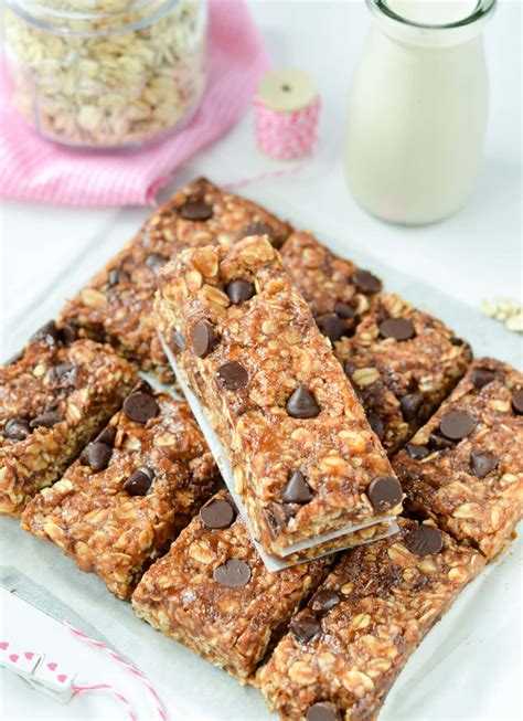 Healthy Snack Bars Recipe Granola Bars Recipes Nyseav