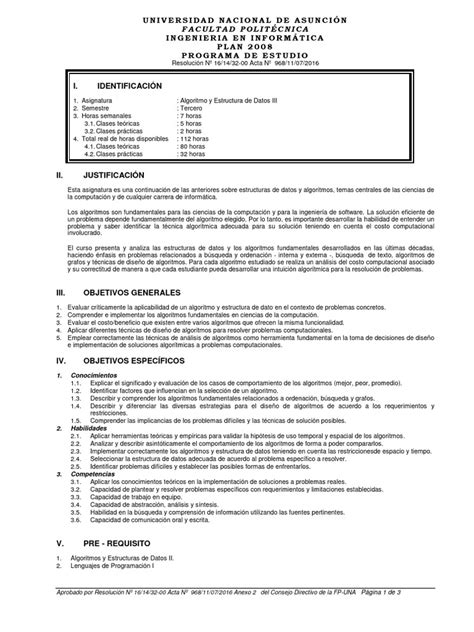 Algoritmos Y Estructura De Datos Iii Pdf Ciencias De La Computación Algoritmos