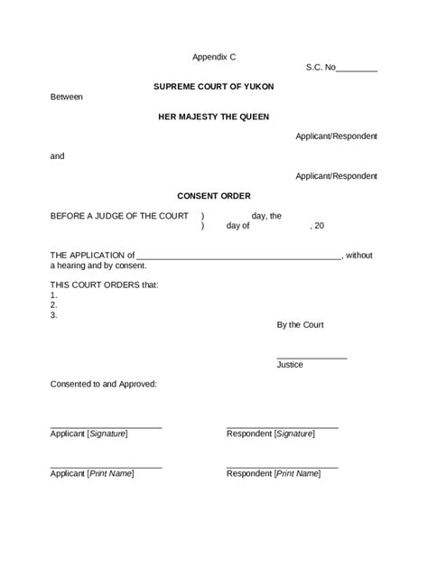 Applicant Respondent Doc Template PdfFiller