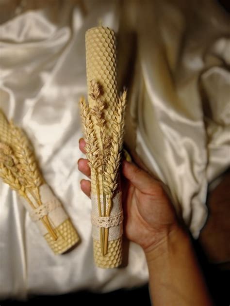 Свічки для вінчання весільні свічки свічки для хрещення сімейне вогнище Свічки з вощини