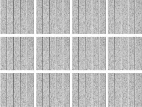 Set Of 12 Adhesive Acoustics Foam Panels Sound Dampening Wall Decors