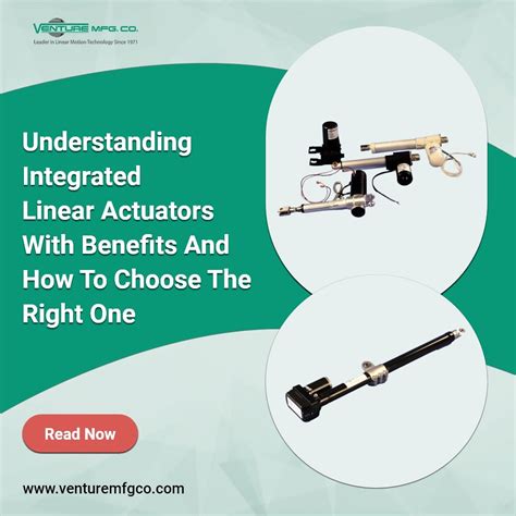 Linearactuators Actuators Venturemfgco Industrialautomation Venture Mfg Co