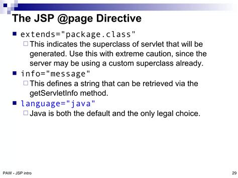 Introduction To Jsp Pdf Web Development Internet