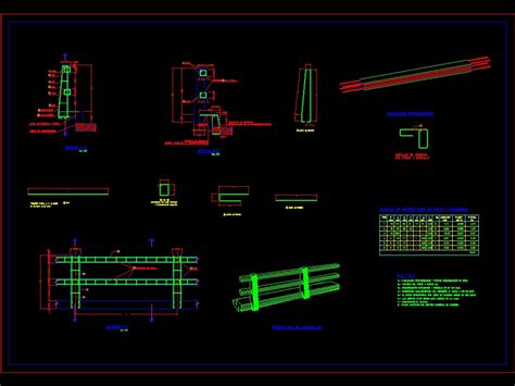 railing in autocad cad download 58 kb bibliocad