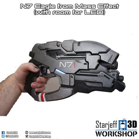 🦅 N7 Eagle From Mass Effect・ Stl File For 3d Printing・cults