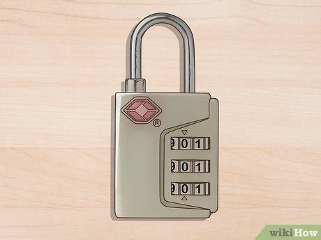 Ways To Reset A Luggage Lock WikiHow
