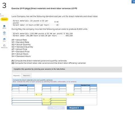 Solved Exercise Algo Direct Materials And Direct Chegg