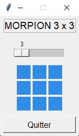 menu de jeu tkinter récupération d une valeur du menu pour faire ma fenêtre de jeu par
