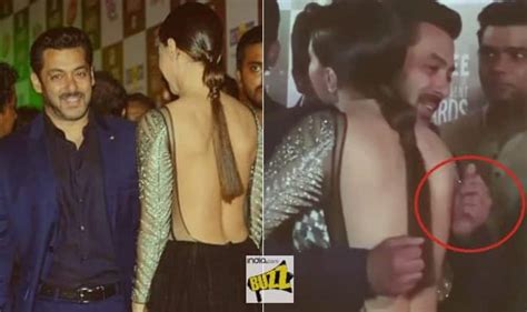 Salman Khan Had An Awkward Moment With Sana Khan And The Video Is Now Viral See Pictures Of