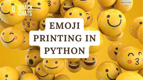 Emoji Printing In Python How To Print And What Are The Unique Codes YouTube