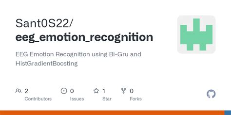 Github Sant0s22 Eeg Emotion Recognition Eeg Emotion Recognition