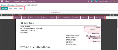 Sign Module In Odoo