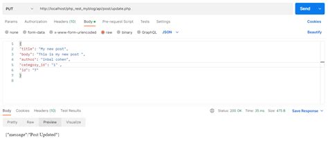 GitHub Inbalcohen PHP RestApi Sql