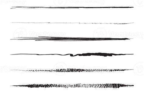 Handwriting Lines Set 29572016 Png