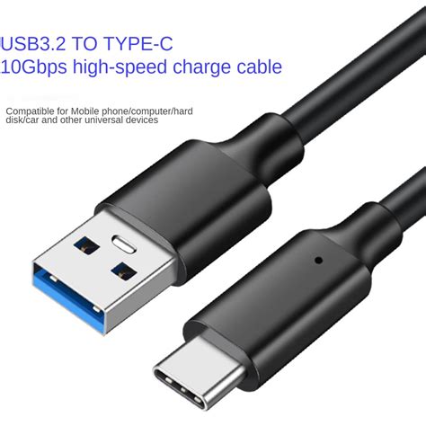 Type C Data Transfer Cable Usb3 2 Gen1 To Typec Transmission Charge