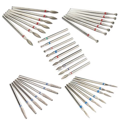 매니큐어 세트용 다이아몬드 밀링 커터 네일 드릴 비트 액세서리 매니큐어 커터용 노즐 페디큐어 샌딩 네일 파일 8 개네일 아트 장비 Aliexpress