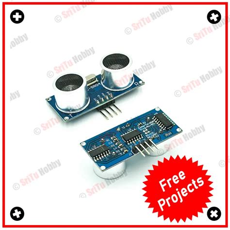 Hc Sr04 Ultrasonic Sensor Module Sritu Hobby