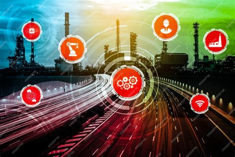 Premium Photo Industry 4 0 Technology Concept Smart Factory For