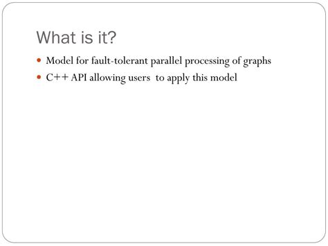 ppt pregel a system for large scale graph processing powerpoint