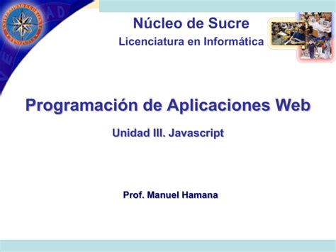Programación De Aplicaciones Web