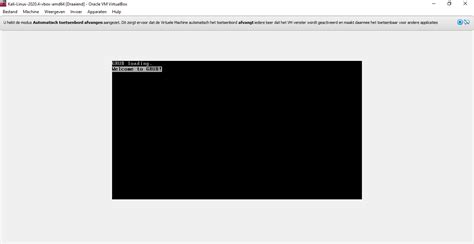 Debian Black Screen After Importing Ova In Virtual Box Unix